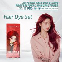 China OEM ODM Hair Dye Factory  Permanent Hair Dye Kit  Herbal Formula Professional Hair Coloring Cream for sale