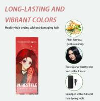 China Permanent Hair Dye Kit  Herbal Formula Professional Hair Coloring Cream  OEM Hair Color Manufacturer for sale