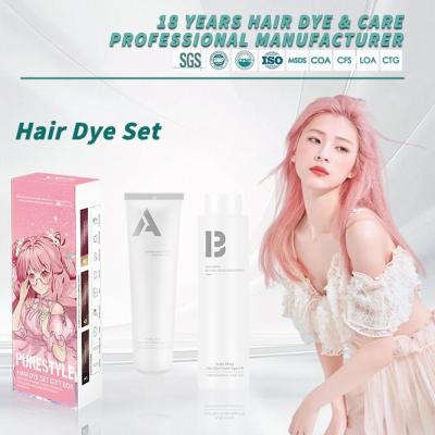 China Purestyle Permanent Hair Dye Cream Professional Home Use Hair Color OEM Wholesale Hair Color Manufacturer Supply for sale