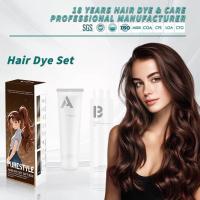 China Household Hair Dye Set Mild Formula Semi Permanent Home Hair Dye OEM Wholesale Hair Dye Factory Supply for sale