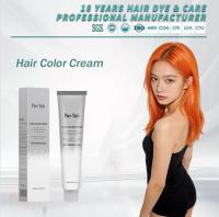 China Hair Dye Factory Permanent Hair Color Cream OEM Wholesale Herbal Gentle Formula Natural Hair Color Dye for sale