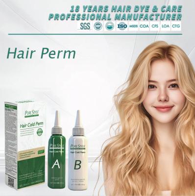 China Purestyle Hair Straightening Perm Products OEM  Permanent Rebonding Cream Long Lasting Smooth Hair Dye Factory Wholesale for sale