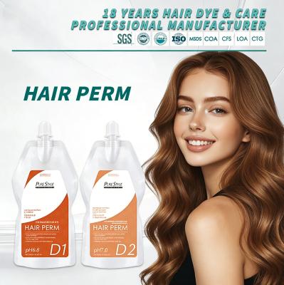 China Professional Salon OEM Hair Perm Cream  Long Lasting Hot Perm Curling Hair Products Hair Color Manufacturer Supply for sale