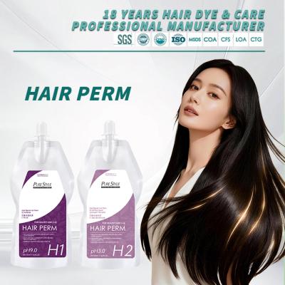 China Keratin Hair Hot Perm Products Professional Salon Formula Hair Perm Cream OEM Private Label  Hair Color Manufacturer for sale