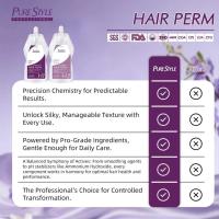 China Purestyle Long Lasting Hair Hot Perm With Keratin Moisturizing Curling Cream Smooth Shiny Curls  OEM Wholesale for sale