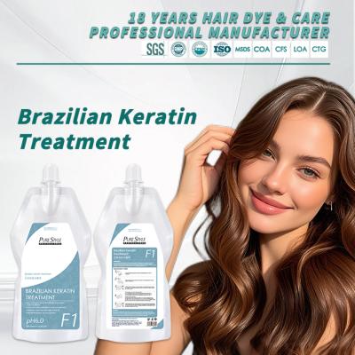 China Hair Color Manufacturer Brazilian Keratin Straightening Treatment Cream Professional Hair Smoothing Treatment OEM Wholesale for sale
