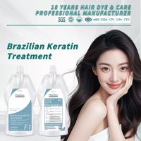 China OEM ODM Keratin Treatment Hair Straightener Professional Hair Straightening Treatment Smoothing Nourishing Anti Frizz Hair Dye Factory Wholesale for sale