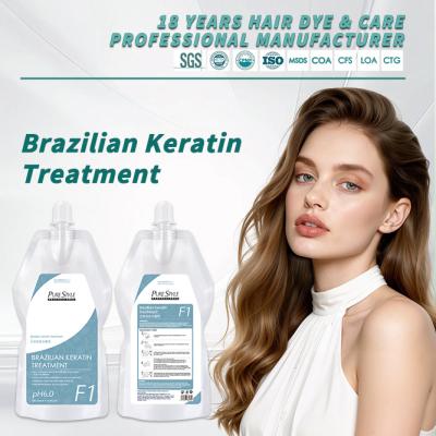 China Purestyle Brazilian Keratin Professional Hair Treatments Salon Smooth Hair Treatment Wholesale Hair Dye Factory OEM ODM for sale