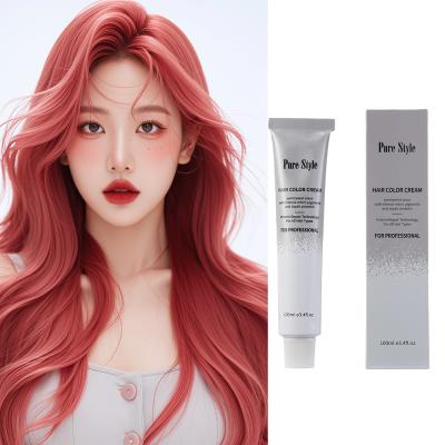 China Purestyle Wholesale OEM Hair Color Manufacturers Natural Permanent Professional Hair Dye Color Cream for Salon Beauty for sale