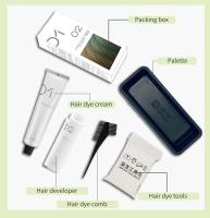 China Home Ammonia Free Hair Dye Cream Kit with Preoxide Cream Hair Dye Factory OEM ODM for sale