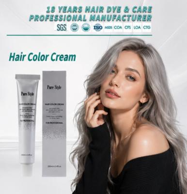 China Bulk Wholesale  Permanent Hair Color Cream 47 Colors Natural Hair Color  Dye OEM ODM Hair Color Manufacturer for sale