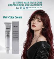 China Low Ammonia  OEM ODM Hair Color Cream Permanent Hair Dye Professional Hair Color Manufacturer Wholesale for sale