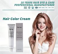 China Natural Hair Color  Professional Hair Dye Cream Low Ammonia Hair Color Manufacturer OEM ODM for sale