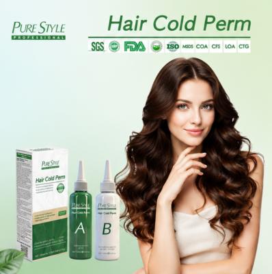 China Purestyle OEM Down Perm Cream Gentle Formula Silky Shine From Hair Dye Factory Wholesale for sale