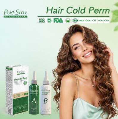 China Professional Purestyle Hair Cold Perm OEM Curly Perm Cream Gentle Formula Hair Color Manufacturer Wholesale for sale