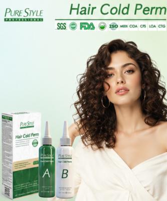 China Advanced Purestyle Hair Cold Perm Hair Perm Solution Gentle Formula OEM Hair Dye Factory Supply for sale