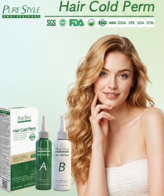 China OEM Purestyle Permanent Curling Cream Natural Hair Perm Results Smooth Glossy Hair Hair Dye Factory Wholesale for sale