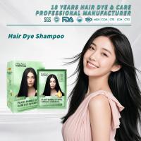 China OEM ODM Bubble Hair Dye Shampoo Herbal Formula Grey Coverage Professional Hair Dye Factory Whoelsale for sale