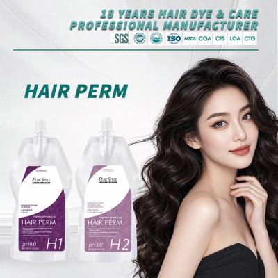 China Hydrating Acid Perm Lotion Manufacturer Less Damage Hair Perming Cream Export OEM ODM Volume & Texture Perm Cream B2B for sale