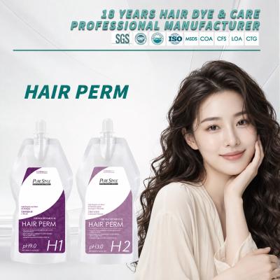 China Bouncy Texture Long Lasting Curl Definition Cream OEM Volume & Texture Perm Cream B2B Professional Perm Cream Manufacturer for sale