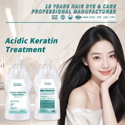 China Wholesale OEM Acidic Keratin Treatment Cream for Hair Straightening Repairing Brazilian Keratin Smoothing Cream Factory Supply for sale