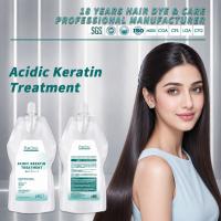 China Long Lasting Shiny Acidic Keratin Treatment Cream OEM Wholesale Brazilian Keratin Hair Smoothing Cream Hair Care Treatment MOQ 1000 PCS for sale