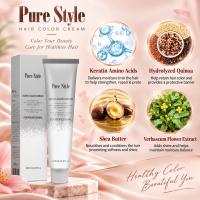 China Hair Color Cream Wholesale Herbal Formula Professional Salon Color Cream Bulk Buy for sale