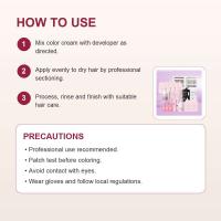 China Professional Hair Color Cream OEM ODM Custom Shades for Salon Brands for sale