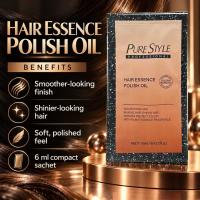China 6ml Hair Essence Polish Oil Single-Use Sachet for OEM ODM Private Label Hair Finishing Oil Programs for sale