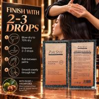 China 6ml Hair Essence Polish Oil Single-Use Sachet for OEM ODM Private Label Hair Finishing Oil Programs for sale