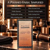 China 6ml Hair Essence Polish Oil Single-Use Sachet for OEM ODM Private Label Hair Finishing Oil Programs for sale
