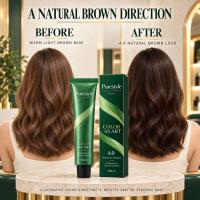 China 4.0 Natural Brown Hair Color Cream 100 mL Tube for Professional Salon Color Range and Permanent Hair Dye Programs for sale