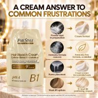 China 200ml Pure Style B1 Hair Bleach Cream for Distributors for sale