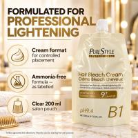 China 200ml Pure Style B1 Hair Bleach Cream for Distributors for sale