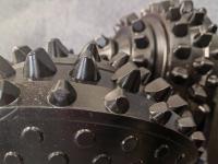 China 16（406.4mm）Rotating Cone Rock Roller Drill Bit 3 Cutters For Efficient Drilling for sale