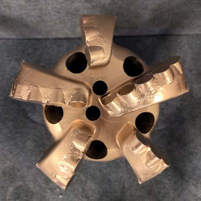 China 7 1/2 Inch With 5 Blades Geological Drilling Steel Body PDC Bit for sale
