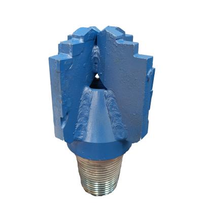 China Custom 4 blades Steel Drag Bits for Precision Drilling Operations for sale