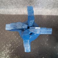 China Wear Resistant Round Drilling Steel Drag Bits Drag Drilling Tool With Customization for sale