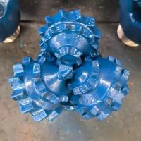 China Rubber Sealed Milled Tooth Rock Roller Bit Steel Tooth Tricone Drill Bit For Well Drilling for sale