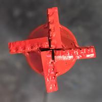 China 4 Wings PDC Drag Bit With 3 1/2