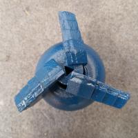 China 6 Inch 152mm Soft Formation Drilling Step Drag Bit Blade Bit for sale