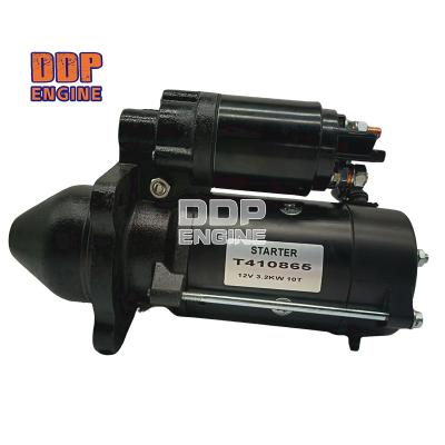 China T410865 2873K624 2873K634 2873K626 2873K405 Diesel Engine Parts Motor Starter For 1104C-E44TA 104C-44 1104D-44TA 10 4D-44 T for sale