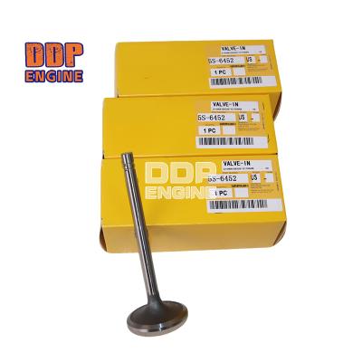 China 5S6452 5S-6452 Diesel Engine Parts Intake Valve For 385C 5090B for sale