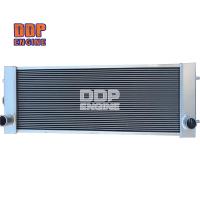 China 4668378 Diesel Engine Parts Water Tank Radiator Core For Excavator ZX110-3 ZX120-3 ZX130-3 ZX135US-3 for sale
