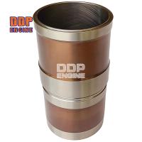 China 5290937 5530375 5318477 4376406 Engine Cylinder Liner Sleeve For 6LT9.3 L9.3 6L for sale