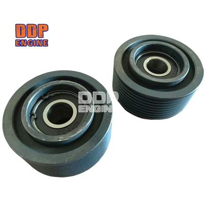 China 4991240 3978019 4983816 3971876 5256103 3935015 ZK6852HG-1 KLQ6109 Engine V-ribbed Belt Tensioner Pulley For 6ISBe 6CT ISLe ISF 3.8 ISBe ISDe for sale