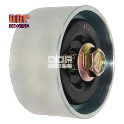 China 4897031 504065878 Engine Drive Belt Idler Pulley For 4ISBe150 4ISBe185 6ISBe250-30 for sale