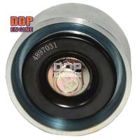 China 4897031 504065878 Engine Drive Belt Idler Pulley For 4ISBe150 4ISBe185 6ISBe250-30 for sale