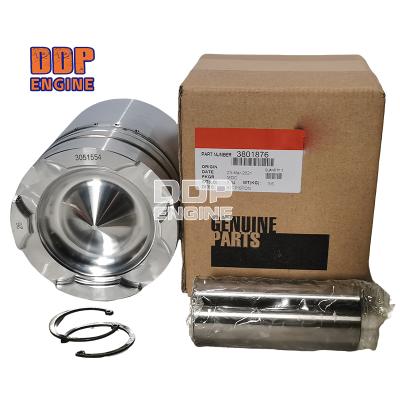 China 3801876 3051554 Diesel Engine Piston Kit With Piston Ring For NT855 NTA855 for sale
