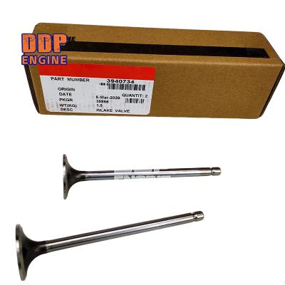 China 3802967 4089672 Diesel Engine Valve Exhaust For QSB6.7 ISF3.8 6ISBe ISBe220-31 4ISBe150-31 for sale